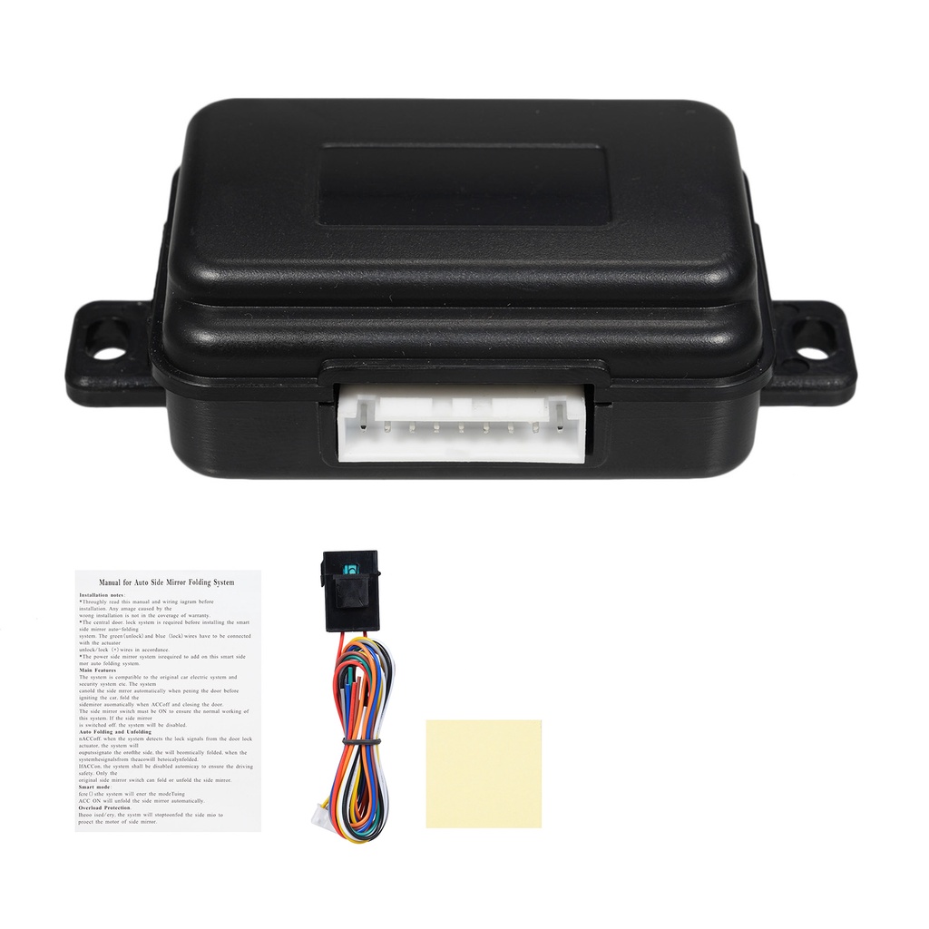 Kwmy Side Mirror Folding Kit Side Mirror Folding System Rear View ...