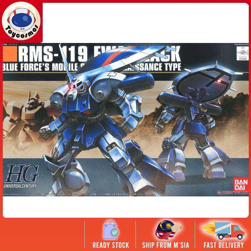 Bandai [096] HGUC 1/144 Ewac-Zack Gundam Model Kits for Boys | Shopee ...