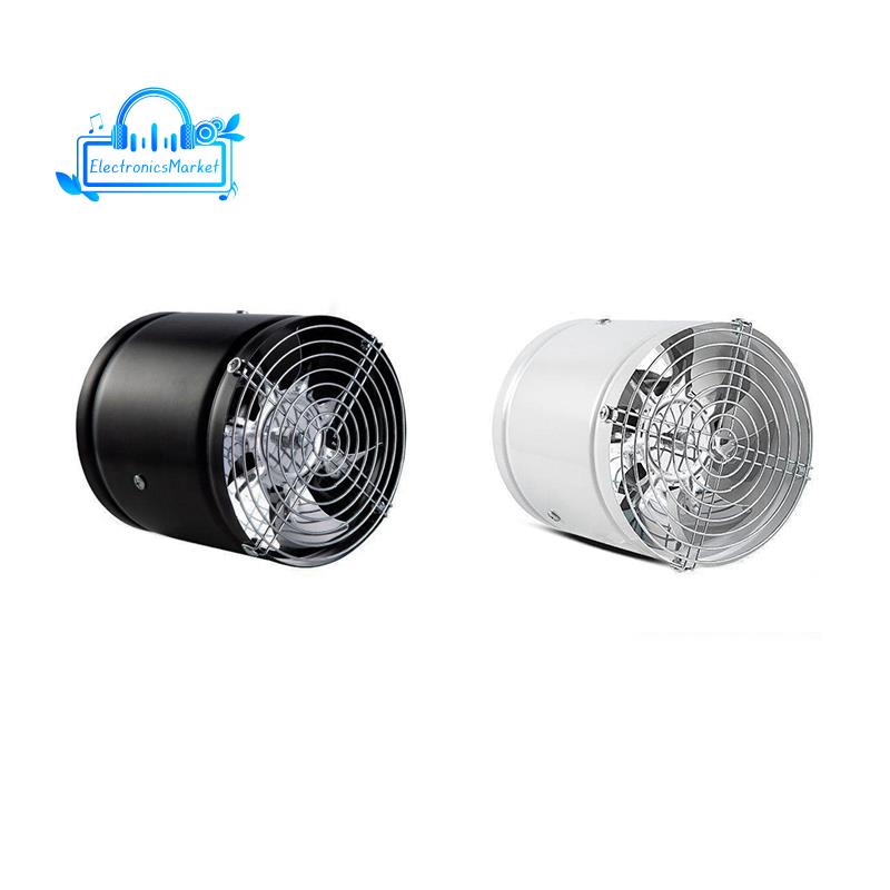 🔥6Inch Pipe Exhaust Fans Air Ventilator Metal Pipe Ventilation Exhaust ...
