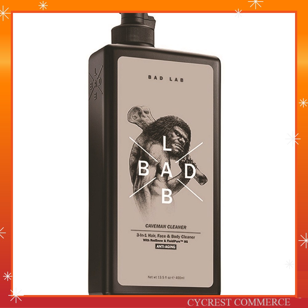 Bad Lab Anti Aging Caveman Cleaner 3in1 Hair, Face & Body Cleaner ...