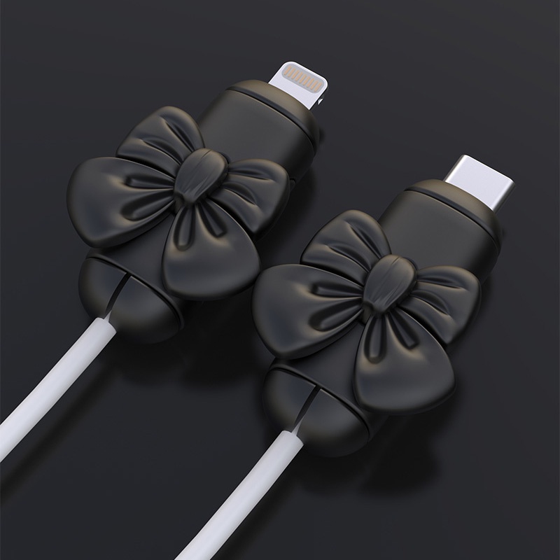 Joymow Cable Protector Silicone Cable Cover Anti-breaking Bow Wire ...