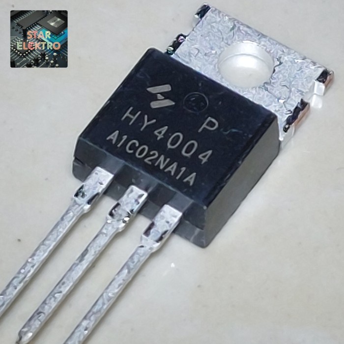 Hy4004 P To-220 HY4004P Mosfet N-Trench HuaYi 208A 40V HY 4004fet ...