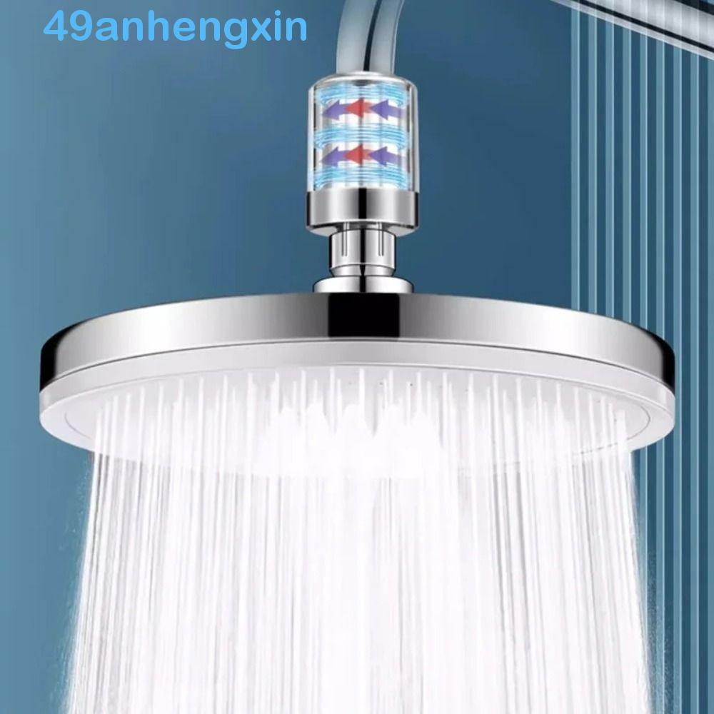 ANHENGXIN Rainfall Shower Head, 6 Modes High Pressure Top Rain Shower ...