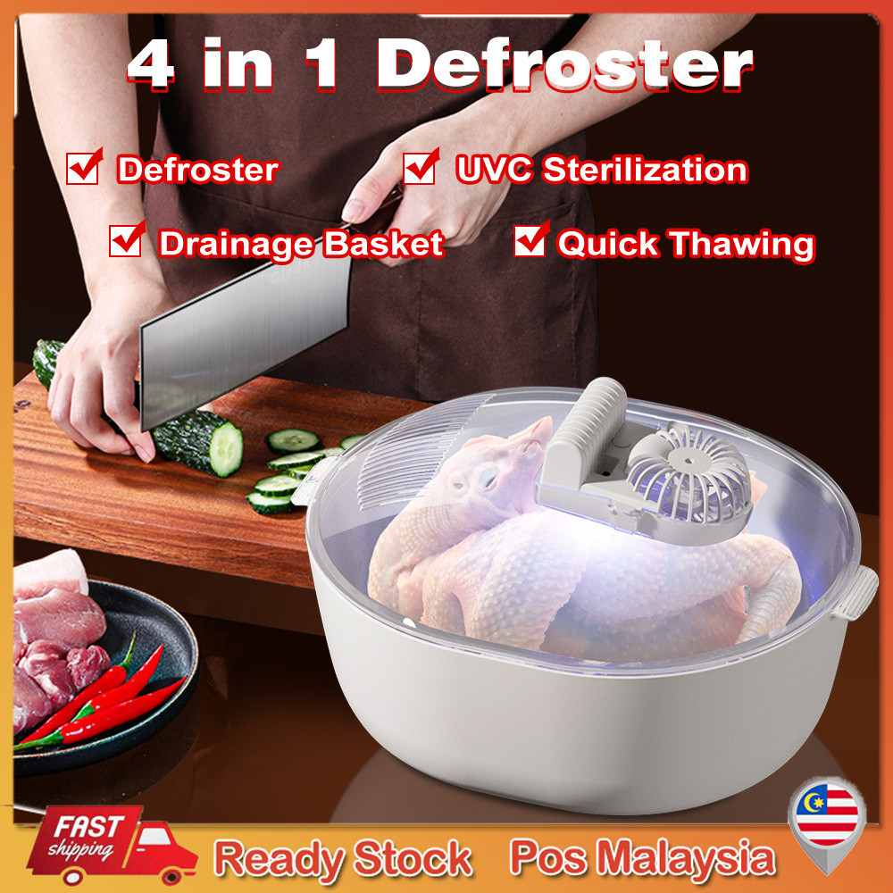 4 in 1 Defroster Multi-Functional Thawer Fast Food Thawing Box USB ...