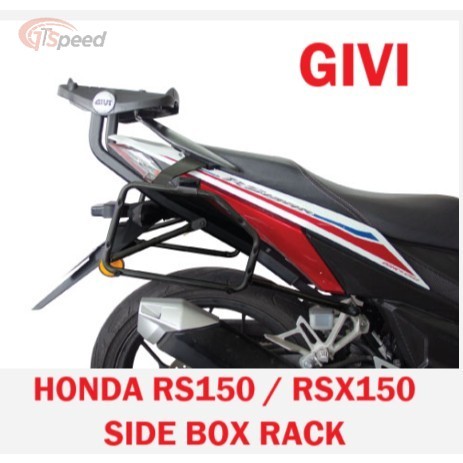 GIVI HONDA RS150 RSX150 SIDE BOX SIDEBAG HOLDER RACK SET | Shopee Malaysia