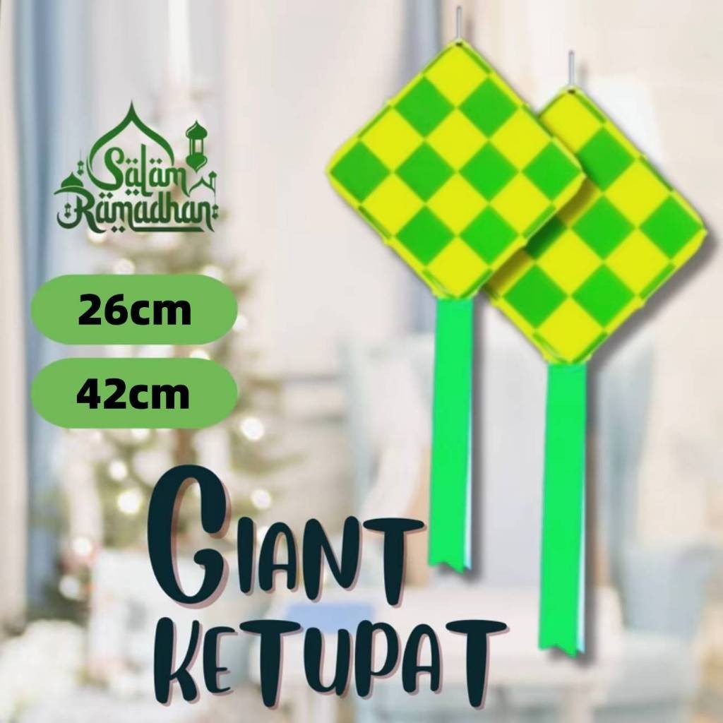 2025 Lampu Ketupat Raya Besar Lampu Raya Aidilfitri Panjang 90cm Lampu ...