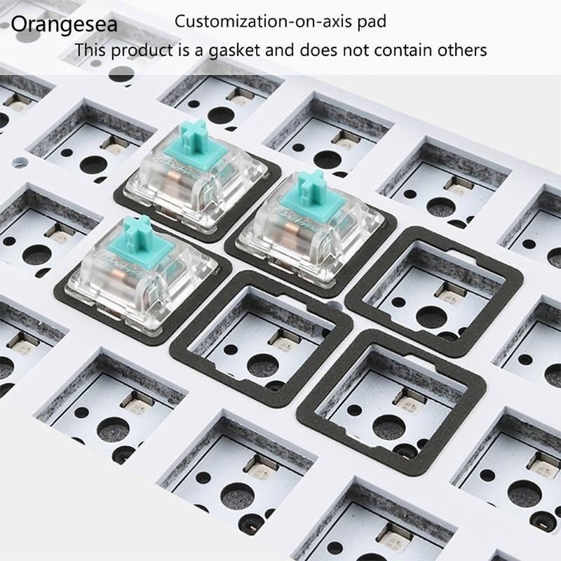 Orangesea Mechanical Keyboard Switch Pads 120Pcs Hot-Swappable Keyboard ...