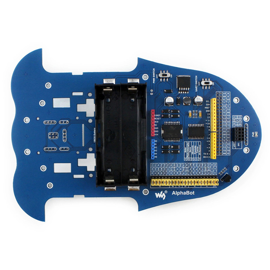Alphabot Base Plate Smart Car Chassis Smart Car Machine Supports Access ...