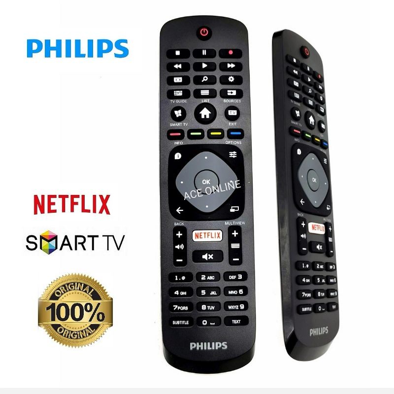 100%Original Philips SMART TV Remote Control 398GR10BEPHN0042BC With ...