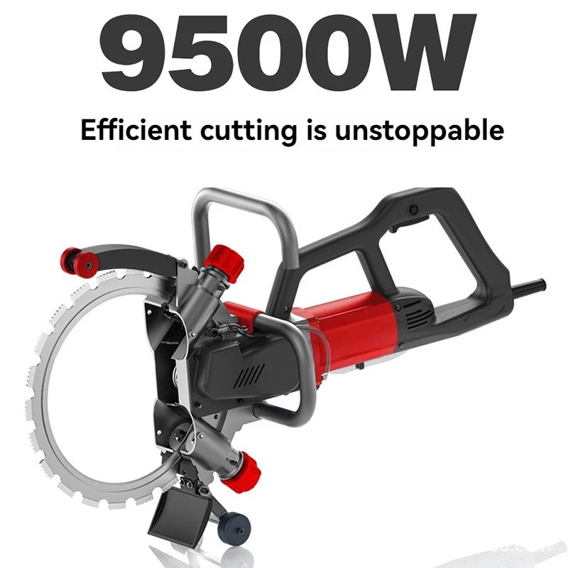 220V Concrete Wall Cutting Machine Dust-free Wall Cutting Saw with ...