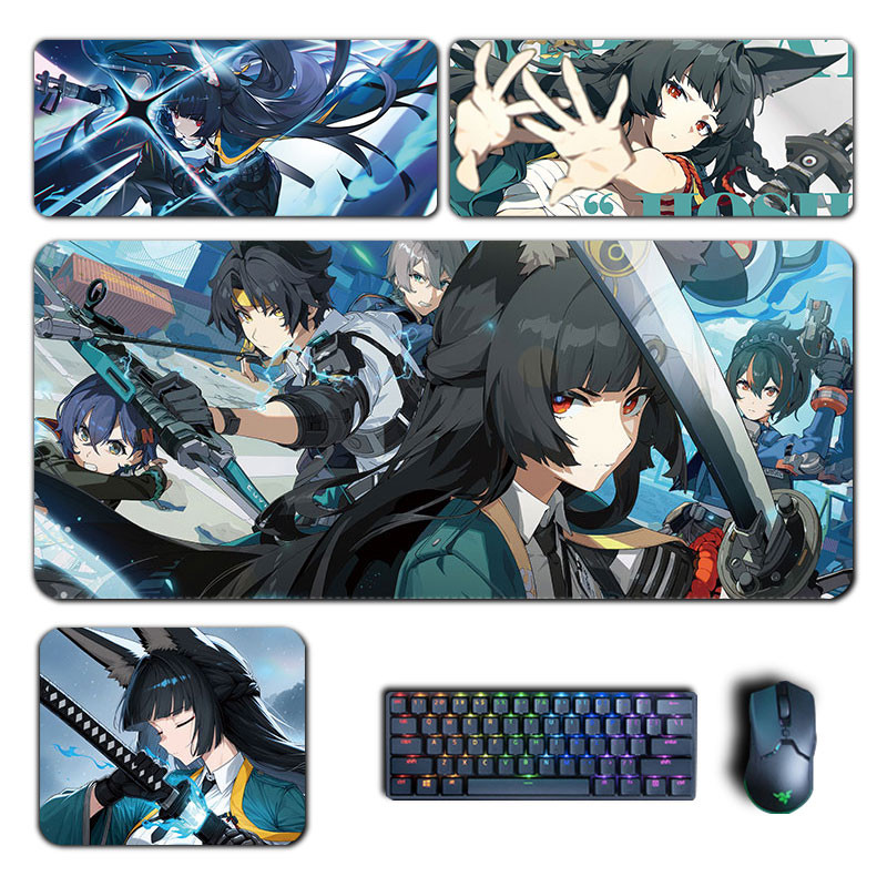 Hoshimi Miyabi Zenless Zone Zero Mouse Pad Asaba Harumasa Mousepad ...