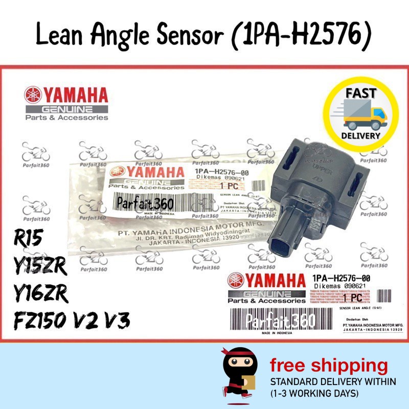 1PA-H2576 Y15ZR / Y16ZR / FZ150 V2 V3 / YZF R15 Lean Angle Sensor 100% ...