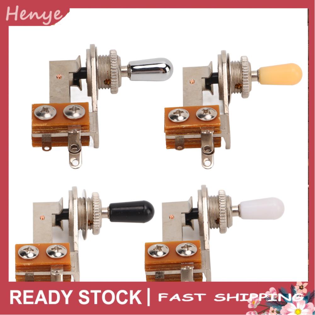 Henye 3 Way Switch L-Type Guitar Toggle Pickup Selector with Tips for ...