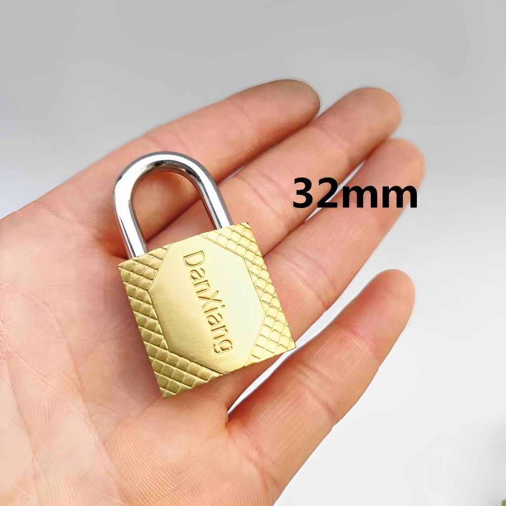 Heavy Duty Steel / Copper / Iron / Brass Padlock Security Lock Kunci ...
