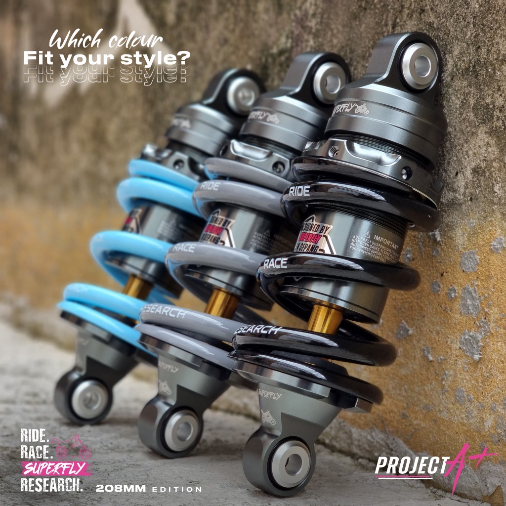 SuperFly Monoshock Project A+ Yamaha LC135 Y15 Y16 Honda RS150 RSX ...