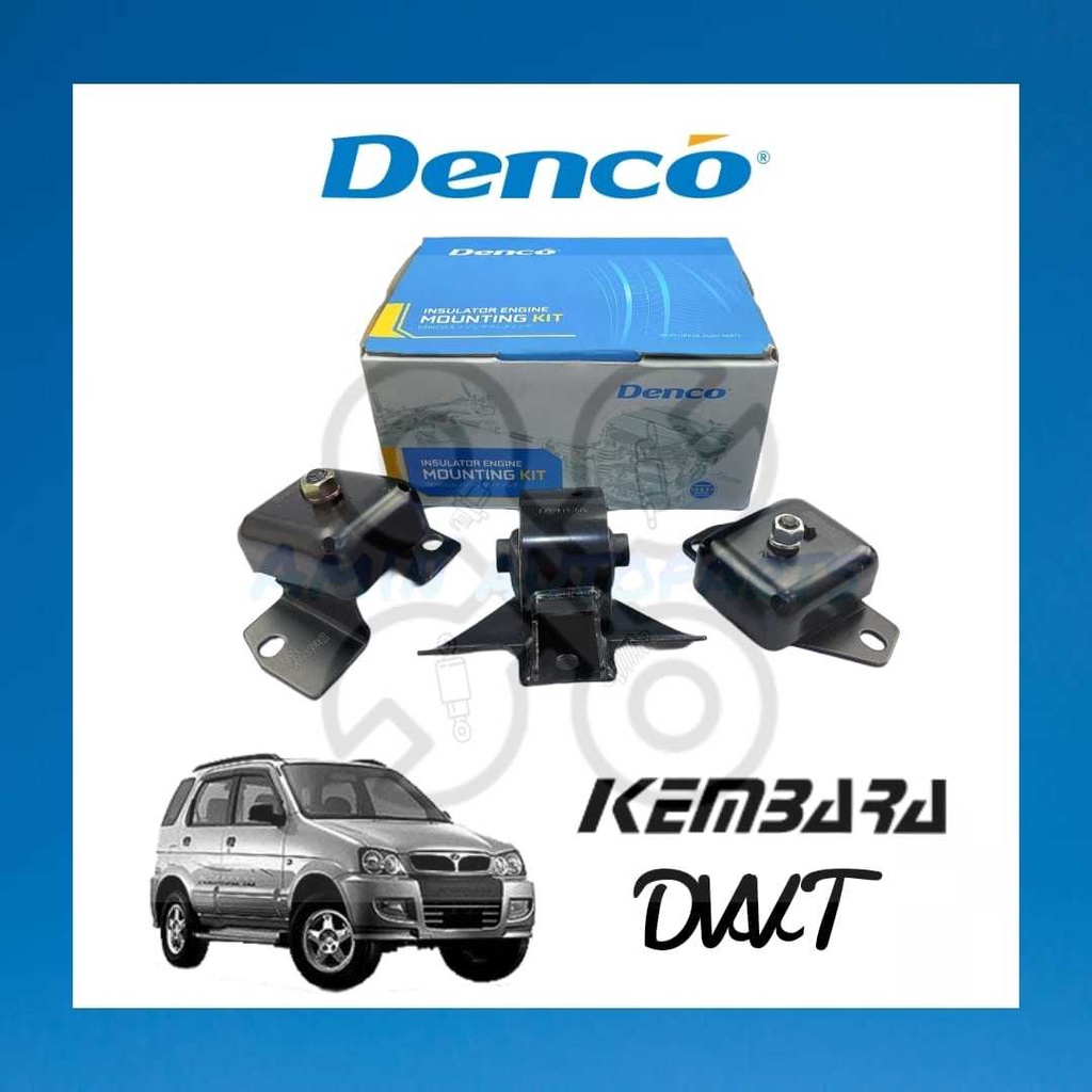 Denco Perodua Kembara DVVT Engine Mounting Kit Set [Auto / Manual] Original Made In Malaysia ...
