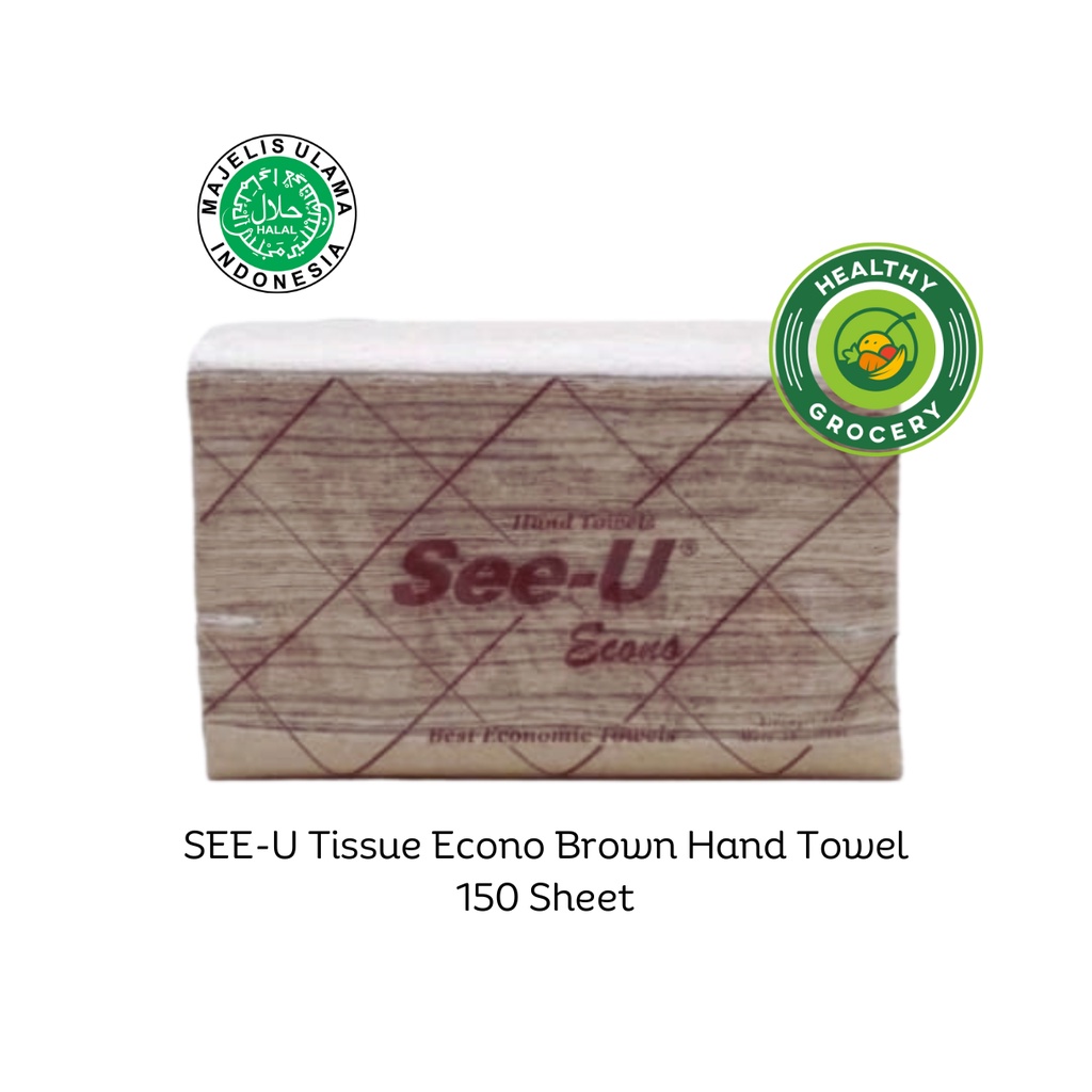Seradia Tissue Econo Brown Hand Towel 150 Sheets | Shopee Malaysia