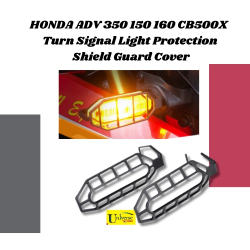 HONDA ADV 350 150 160 CB500X Turn Signal Light Protection Shield Guard ...