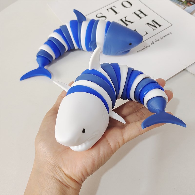 Children's Early Education Colorful Fun Shark and Dolphin Decompression ...
