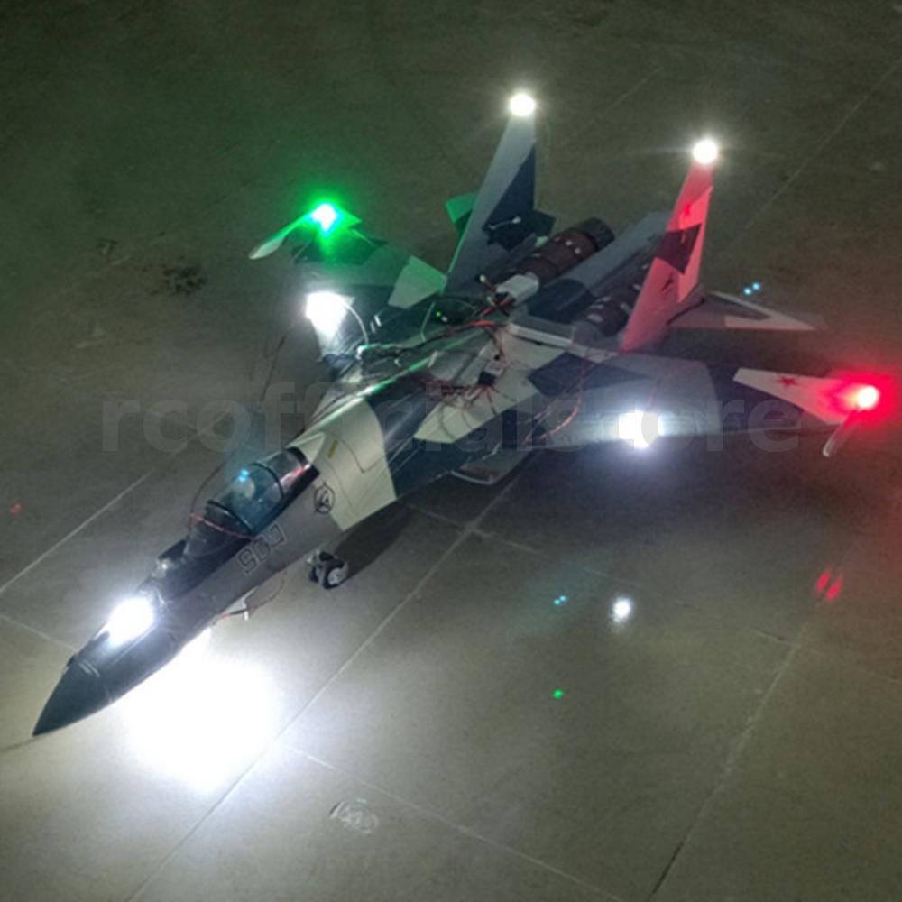 Simulation Navigation Lamp Lights 2S-3S Voltage Ducted LED Light for RC ...