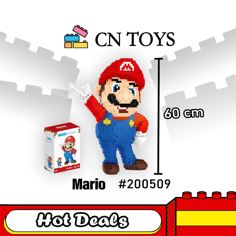 60CM Super Mario Building Blocks Large Size Hottest Collection Brick ...