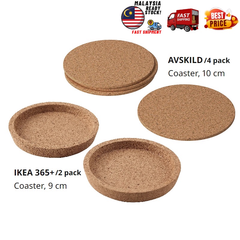 MINIKEA Cork Coaster . Drink Holder . Cup Coaster Pad . Alas Gelas ...