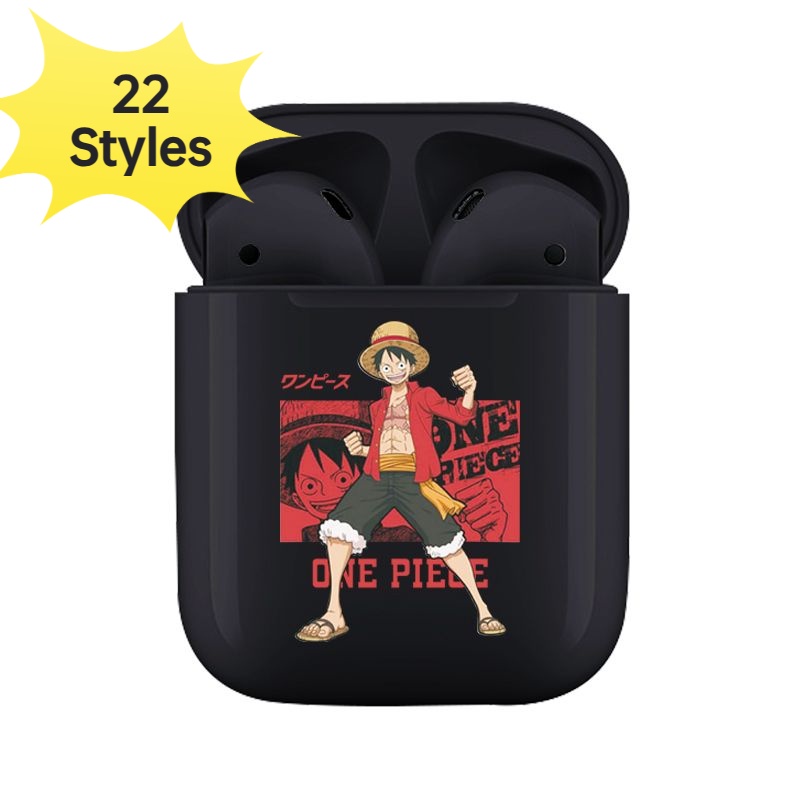 One Piece Luffy Zoro Joba wireless bluetooth headset running sports ...