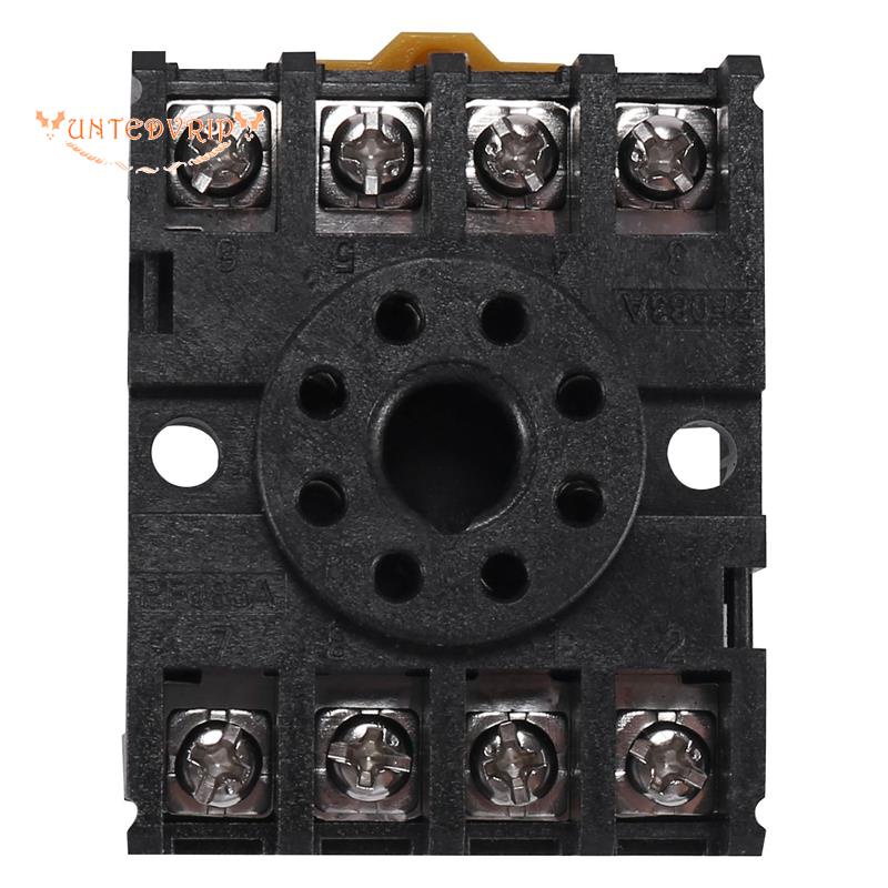 New 8 Round Pin 8-Pin PF083A Relay Base Socket | Shopee Malaysia