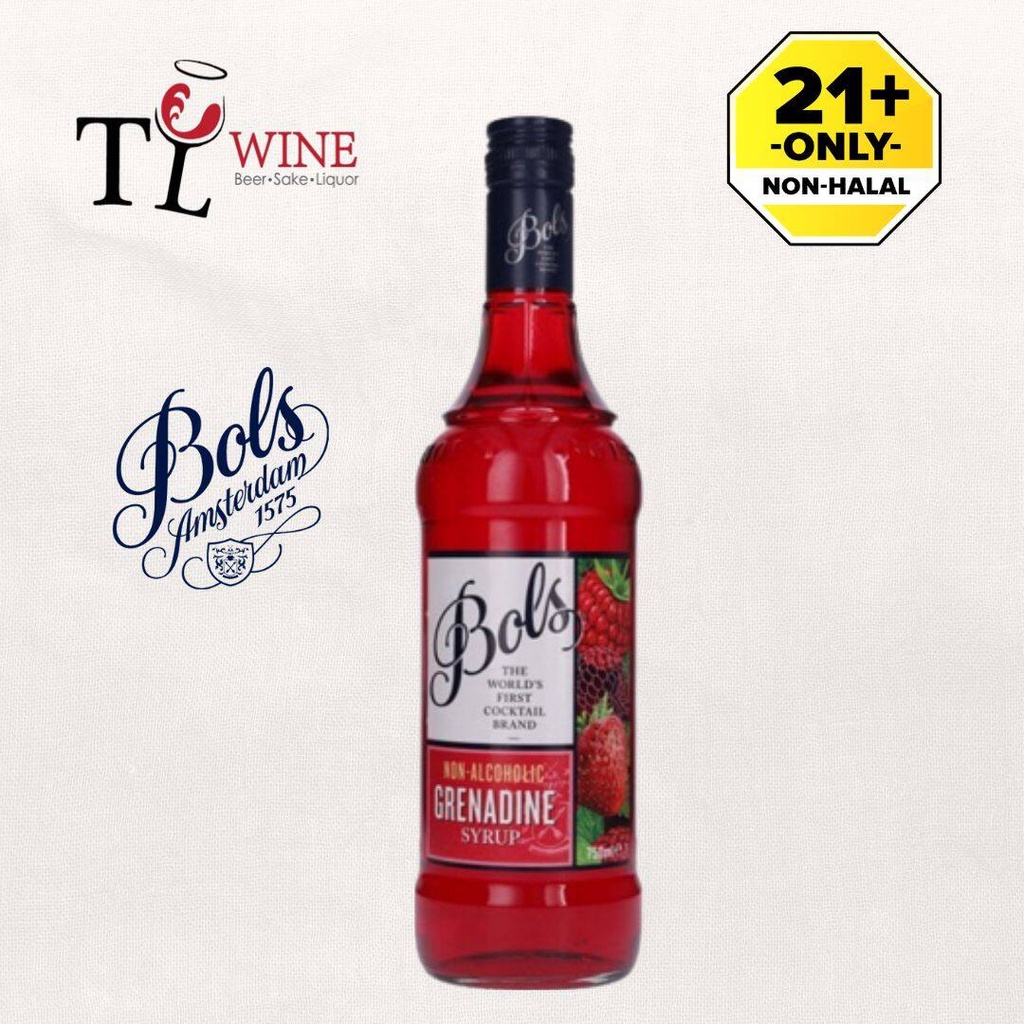 Bols Grenadine Syrup = Non Alcoholic Syrup = Duty paid 100% ORIGINAL ...