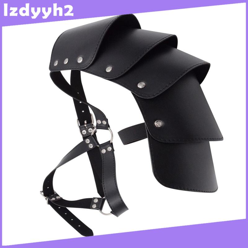 [LzdyyhacMY] Gothic Steampunk Shoulder Armors Adjustable Strap Medieval ...