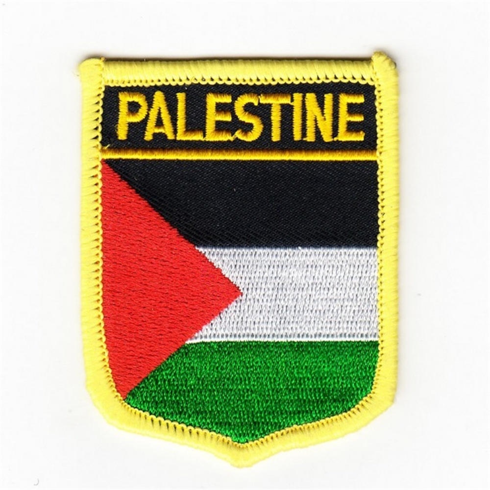 Palestine Flag Cloth Sticker Embroidered Armlet Iron On Patch Badges ...