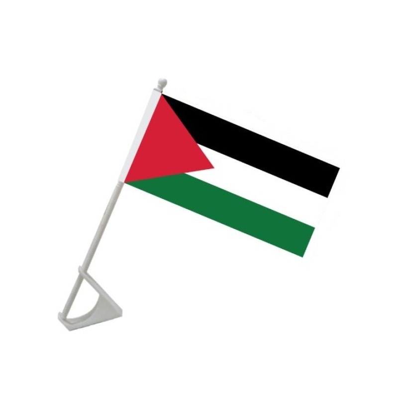🇲🇾 READY STOCK CAR FLAG BENDERA TANGAN PALESTINE GAZA NATIONAL FLAG ...