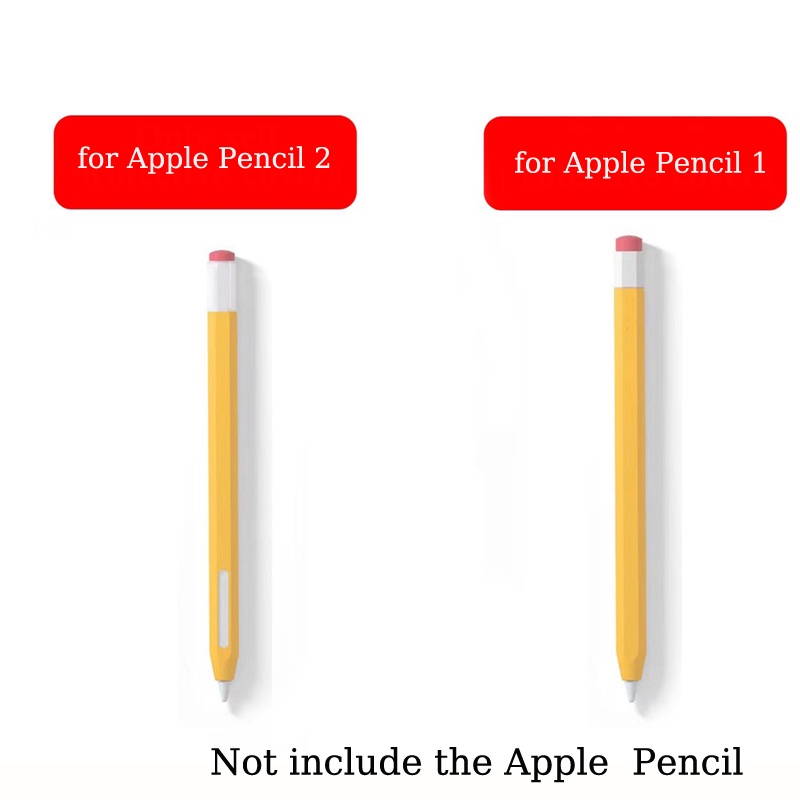 Soft Silicone Case for Apple Pencil Pro Gen 2 1 Skin Sleeve Anti-slip ...
