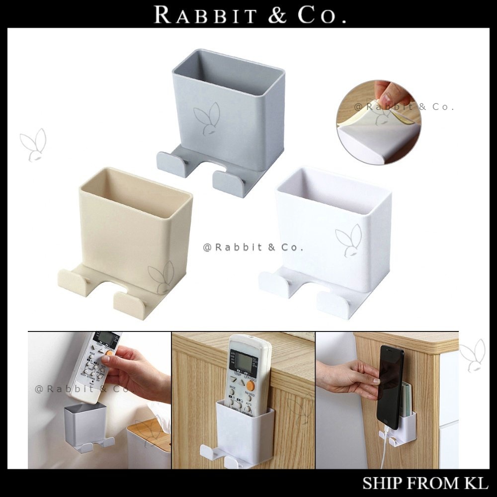 R&C Remote Control Holder Phone Holder Plug Socket Hook Organizer ...