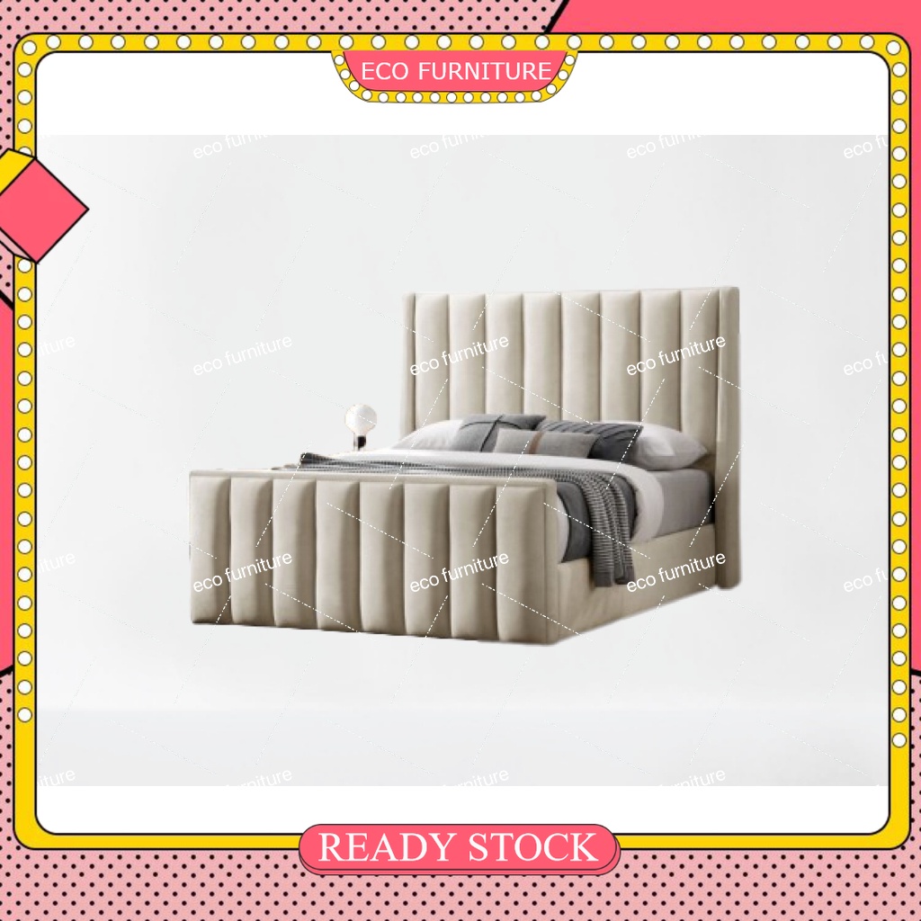 Katil Kain Divan Katil Single Super Single Queen King | Shopee Malaysia