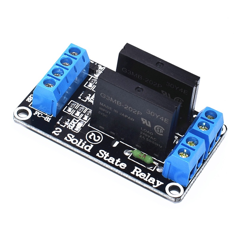Solid State Low Level SSR AVR DSP for Arduino 2-Channel 5V DC Relay Module | Shopee Malaysia