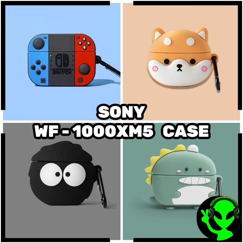 Sony WF-1000XM5 Case Cartoon Cute Earbuds Sony XM5 Case Protective Soft ...