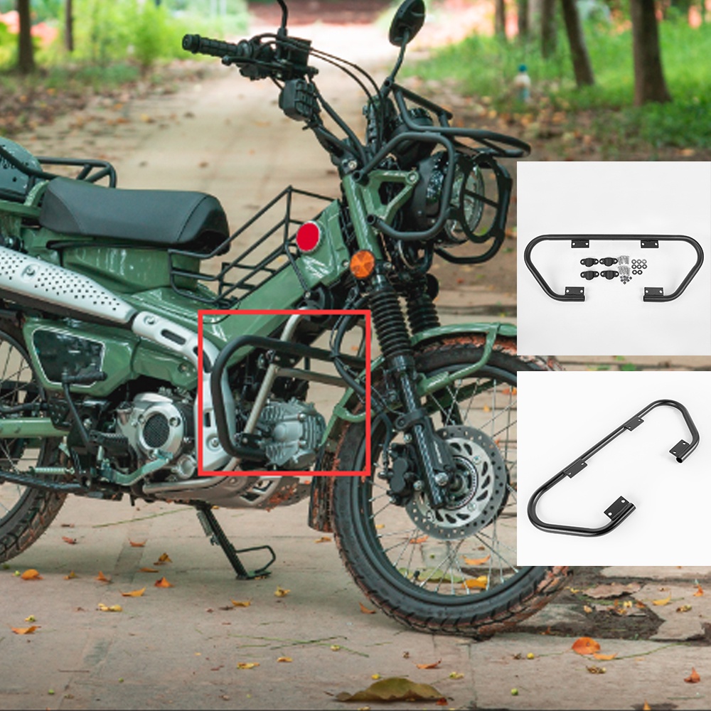 LJBKOALL CT125 2023 2024 Crash Bar Body Bumper Protective Rod for Honda ...