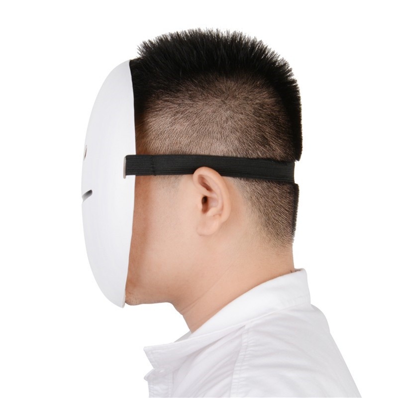 Adult Kid Minecraft Dreams SMP Cosplay Masks Cartoon Anime White Smile ...