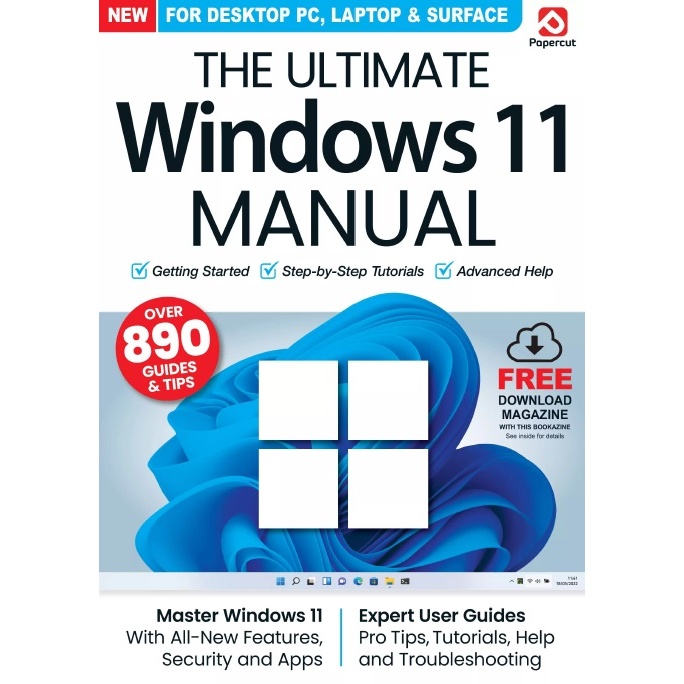 [Ebook] The Ultimate Windows 11 Manual – August 2023 | Shopee Malaysia