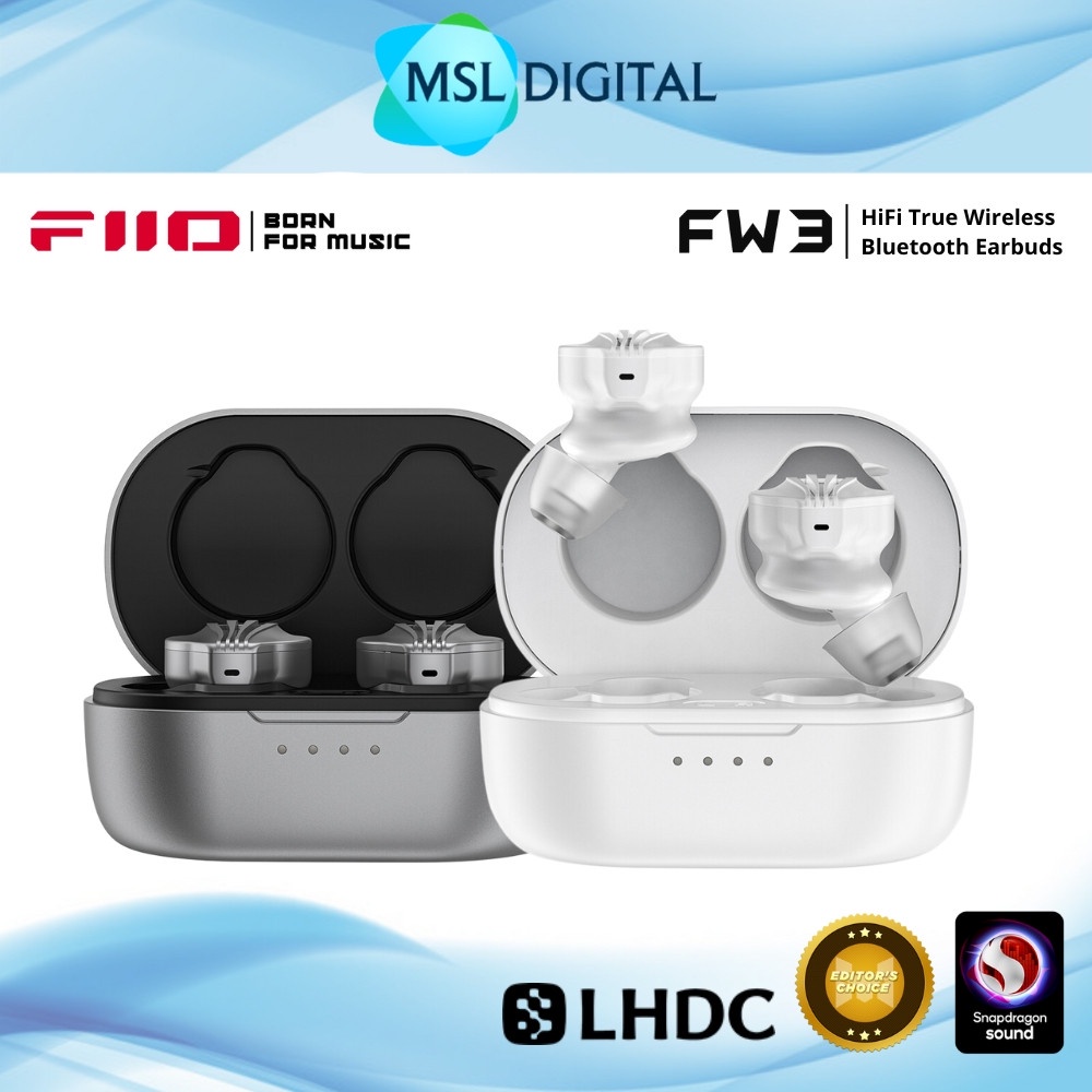 FiiO FW3 HiFi True Wireless Bluetooth Earbuds | Shopee Malaysia