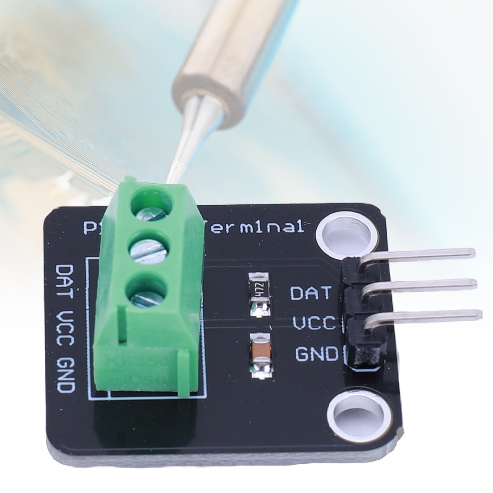 DS18B20 Temperature Sensor Board with Waterproof Probe Plugable ...