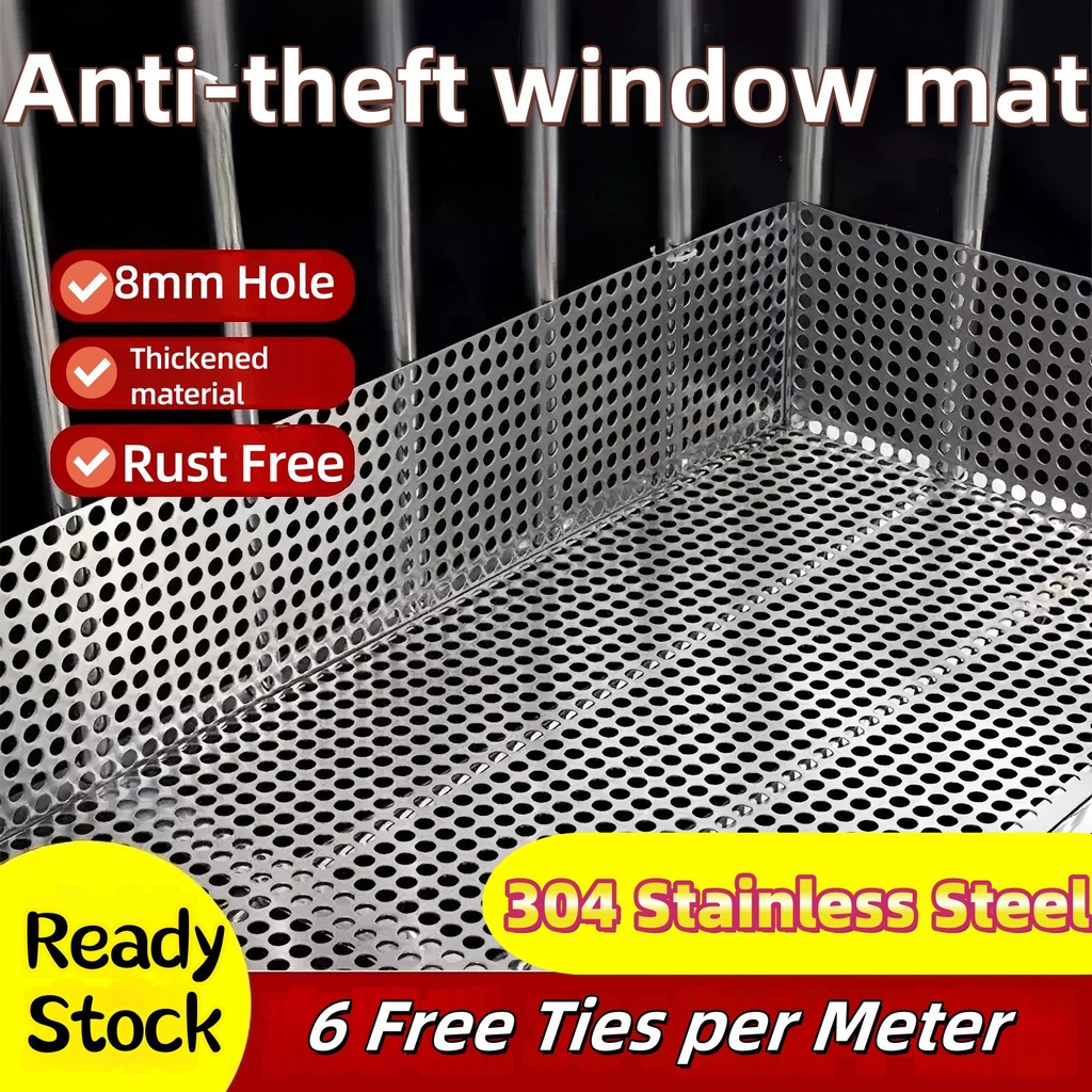 1mm Stainless Steel Security Window Pad Balcony Protection Steel Net ...