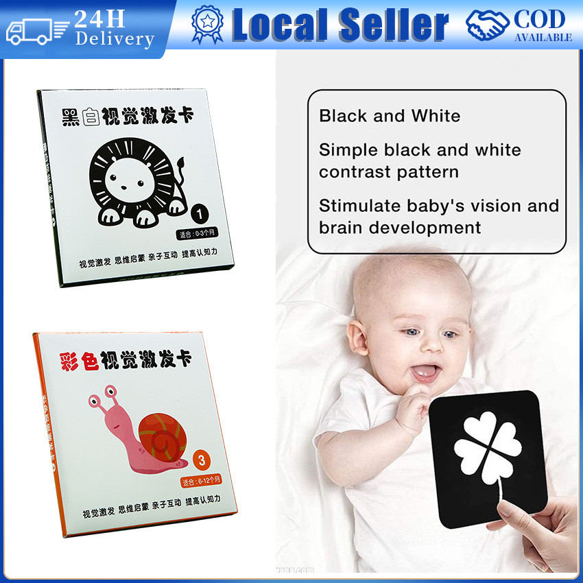 0-36 months Baby Flash Card Baby Sensory Card Visual Stimulation Early ...