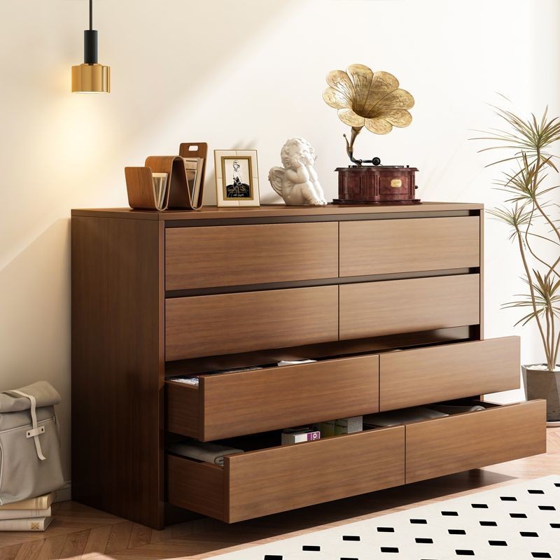 Chest of Drawers Five-Drawer Cabinet Bedroom Bedside Cabinet Storage ...
