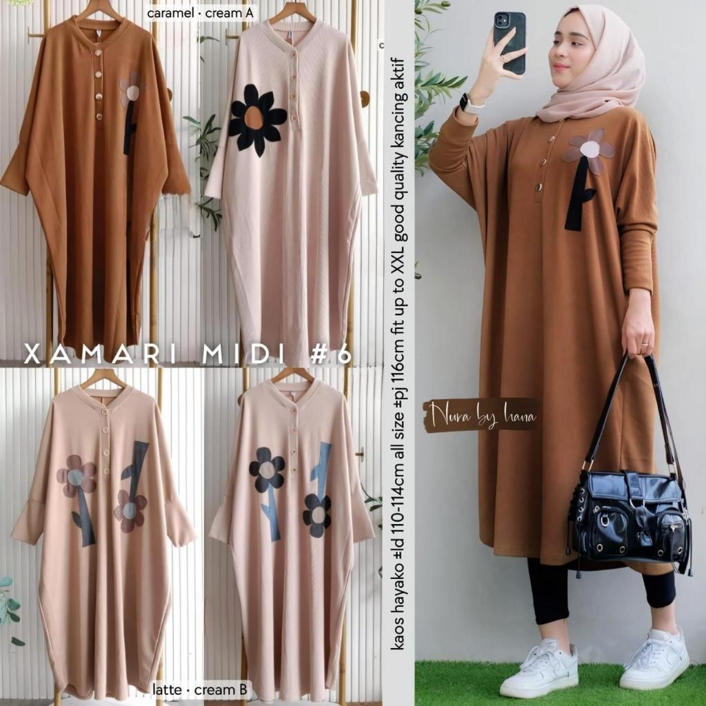 Xamari MIDI 6 Women's Fashion From NuRa | Shopee Malaysia