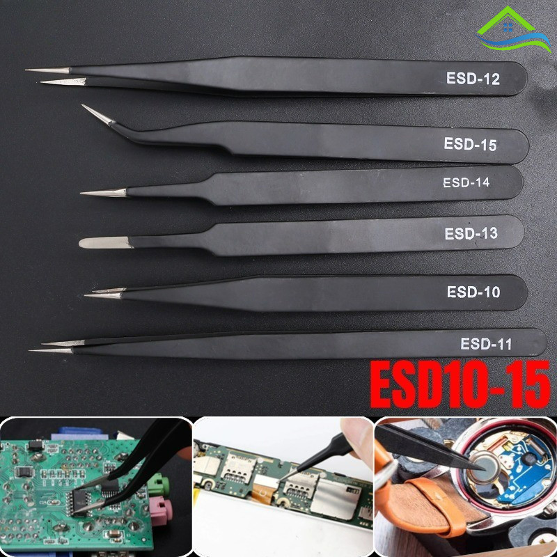 Stainless Steel Anti-static Tweezers - Car Body Sheet Metal /Mobile ...