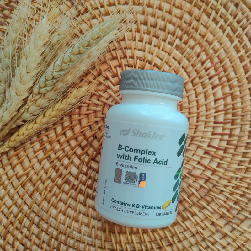 Shaklee B-Complex Plus with Folic Acid - (120cap) | Shopee Malaysia