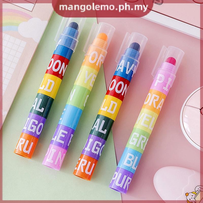 [MANGO] 6 Colors Splice Mini Bible Highs Vintage Candy Colors Gel Highs ...