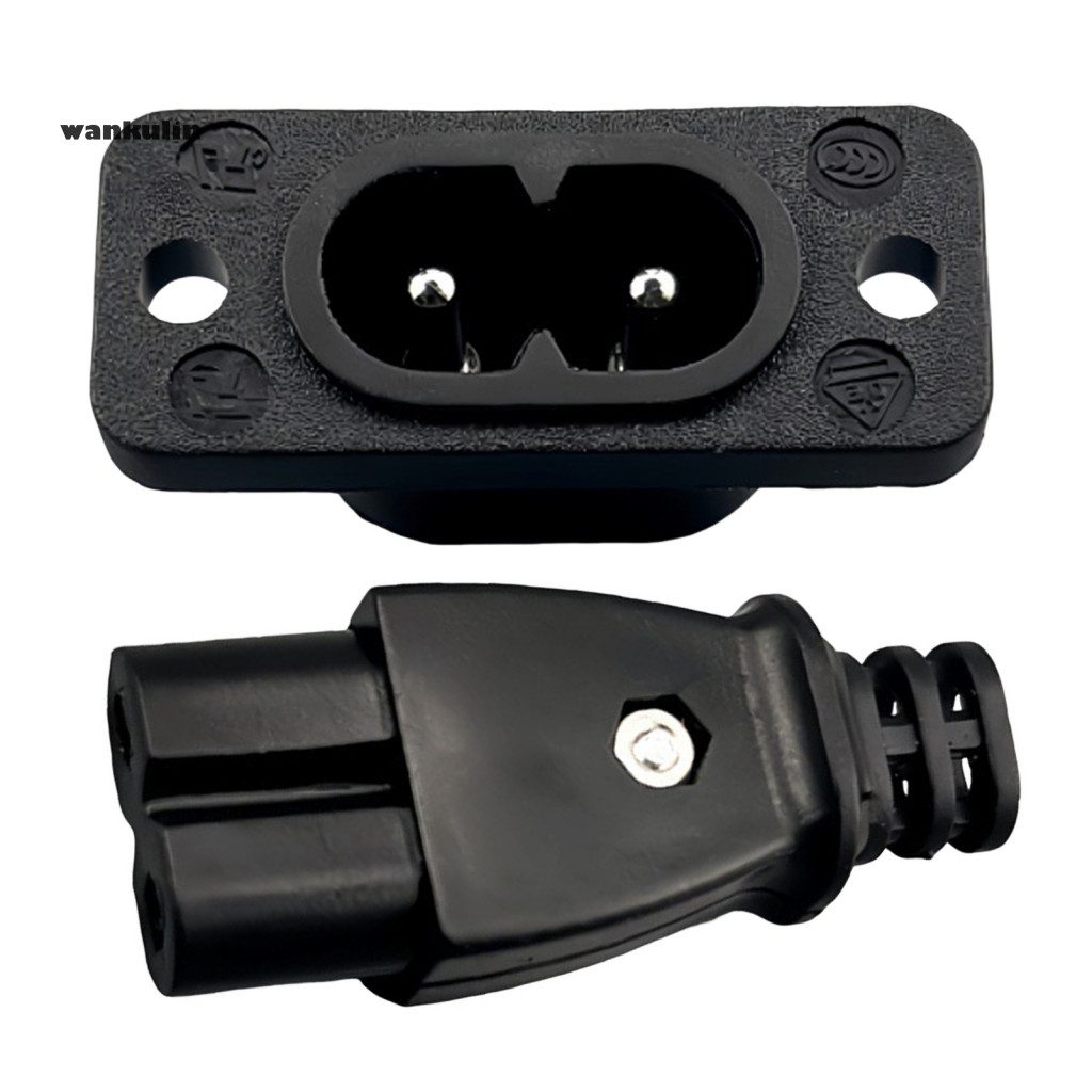 Space-saving Power Socket Design Quick Connect Power Socket 8-shaped ...